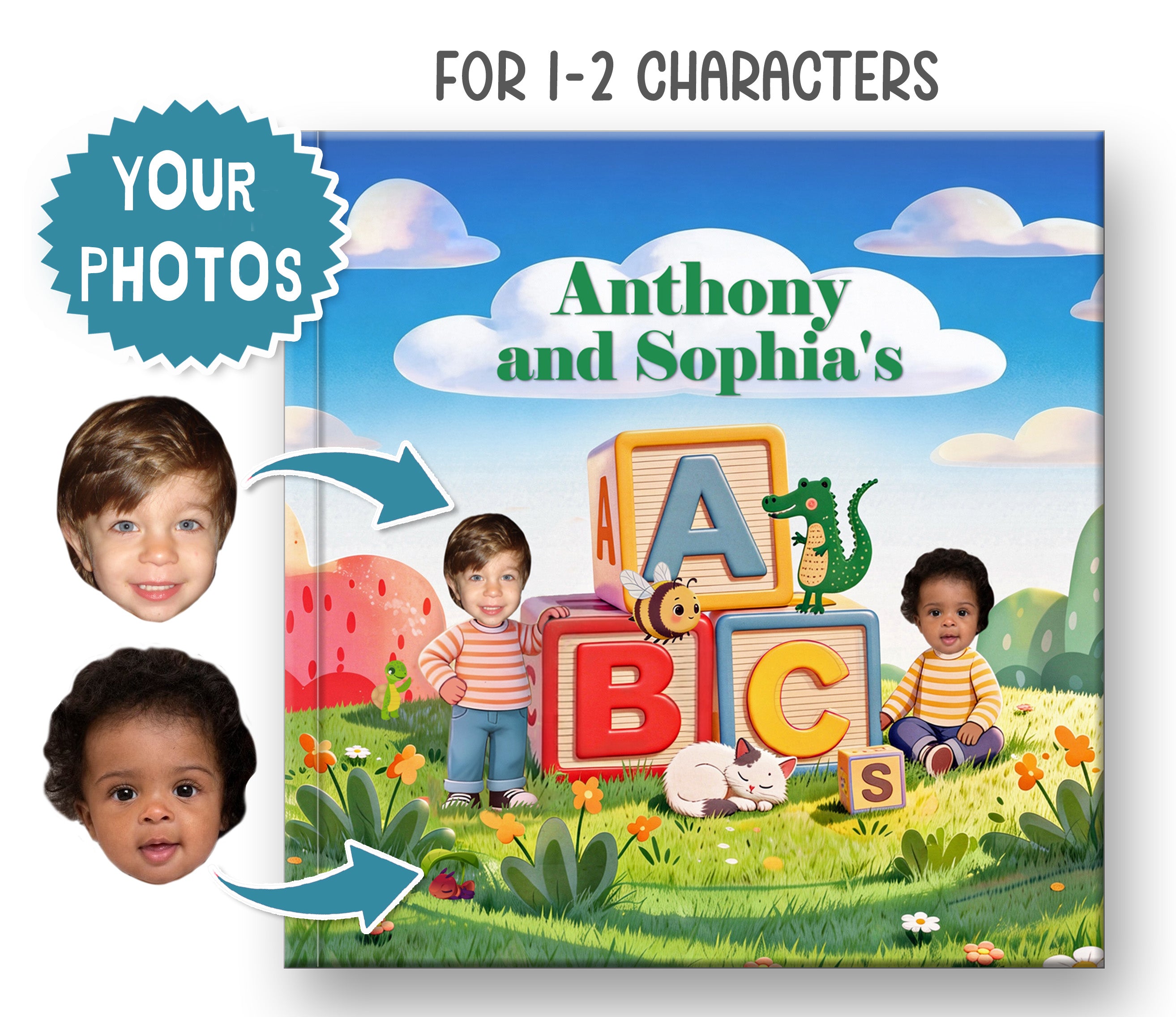 Personalized Children's Books with photo and name, custom kids gifts ...
