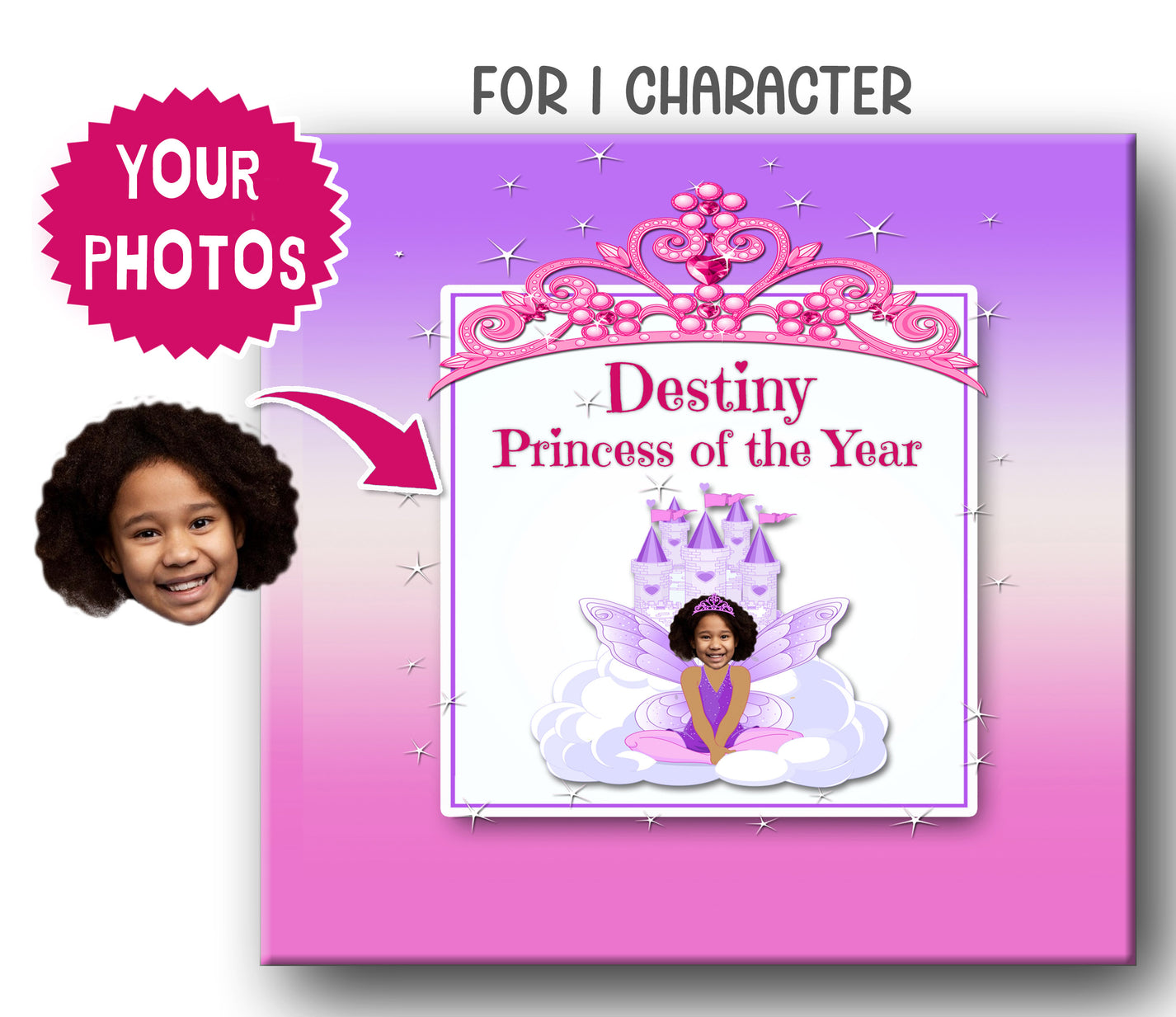 Personalized Princess Book │ Custom with child's photo and name – My ...