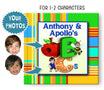 Personalized ABC Book for siblings, best friends, 2 kids – My Custom ...