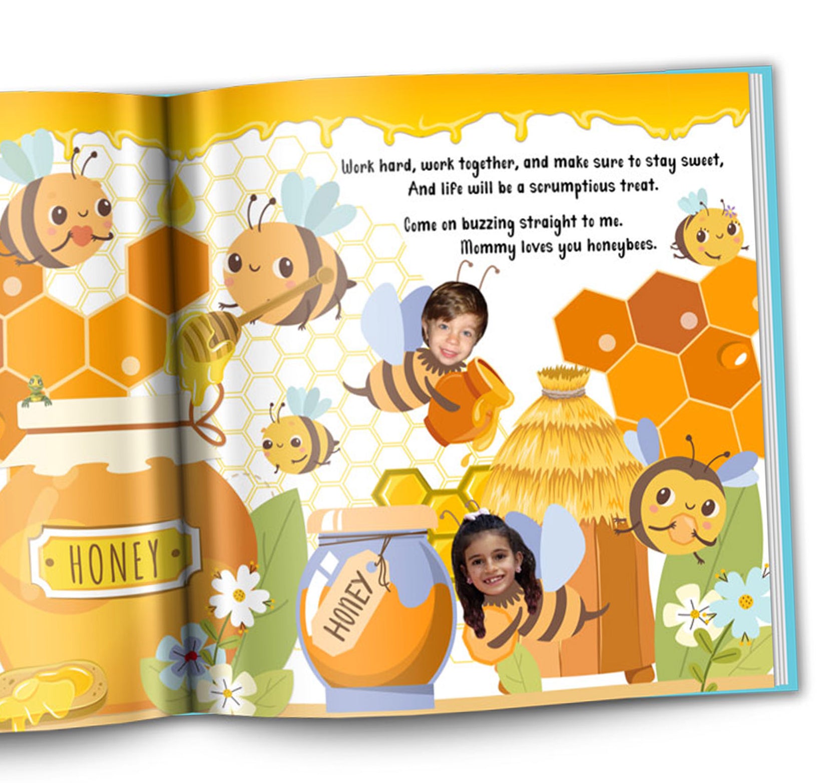 Personalized Book for multiple children with photos and pet or toy – My ...