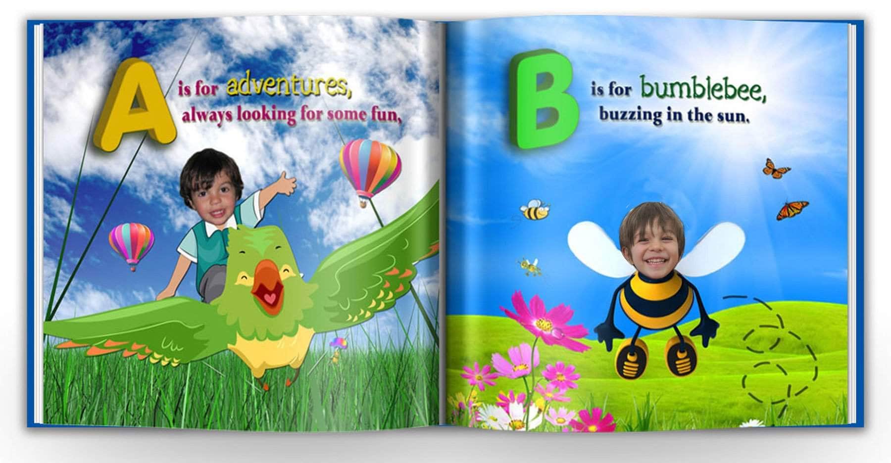 Personalized ABC Book for siblings, best friends, 2 kids – My Custom ...