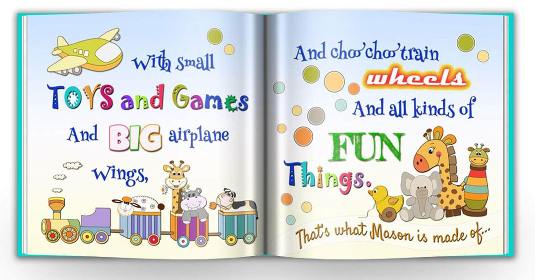 Personalized Baby Book with name, Baby Keepsake Gift Story Book – My ...