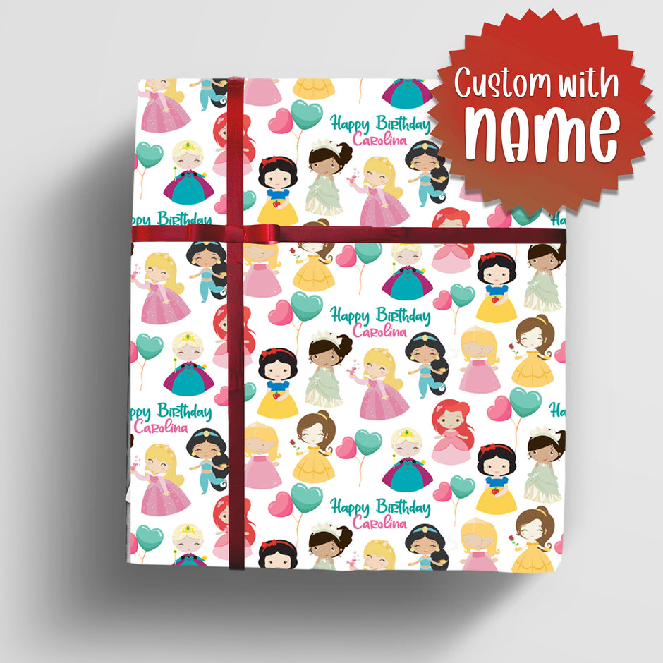 Personalized Family Christmas Gift Wrap - Custom Face wrapping paper ...